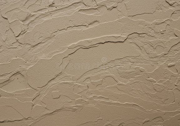 Rough Plaster Texture in Beige Tones with Irregular, Wavy Patterns. the ...