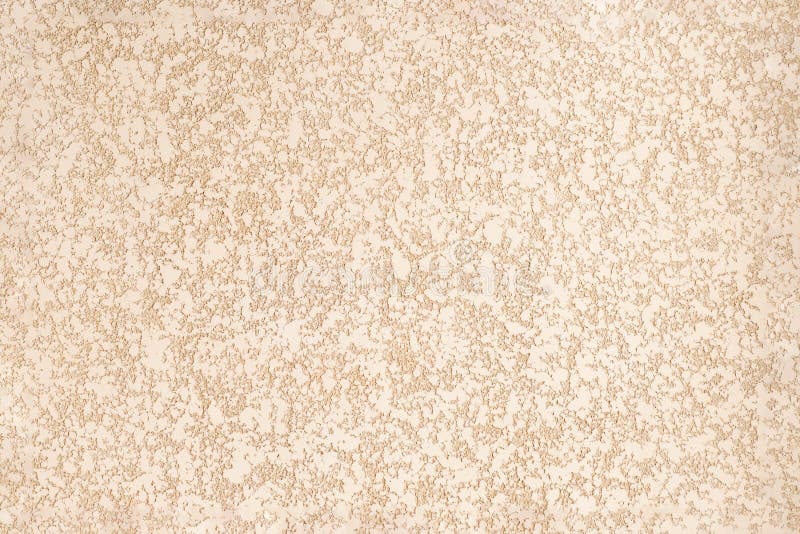 Rough Plastered Surface. Beige Peach Abstract Background with ...
