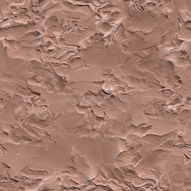 Rough Plastered Wall Seamless Texture Stock Illustration - Illustration ...