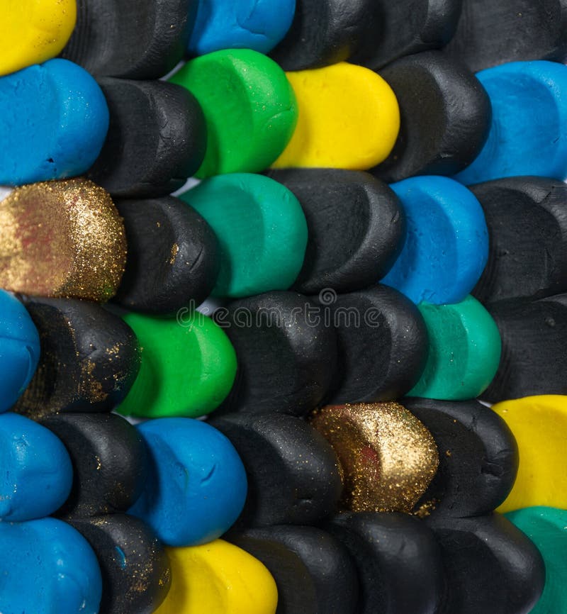Rough Plasticine Scale Background. Close Up Texture. Stock Photo ...