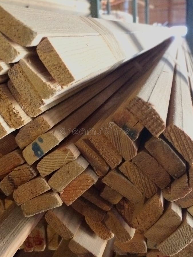 Rough profiled boards stock image. Image of production - 127560323