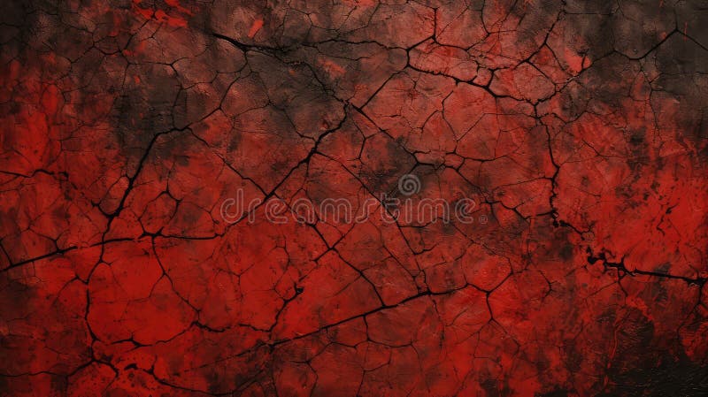 Rough Red Black Grunge Background Stock Illustration - Illustration of ...