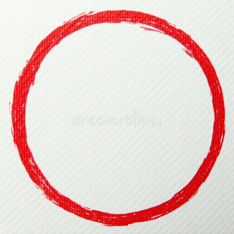 Rough Red Circle Border, Freehand Marker Sketch , Rough, Bold, Bright ...