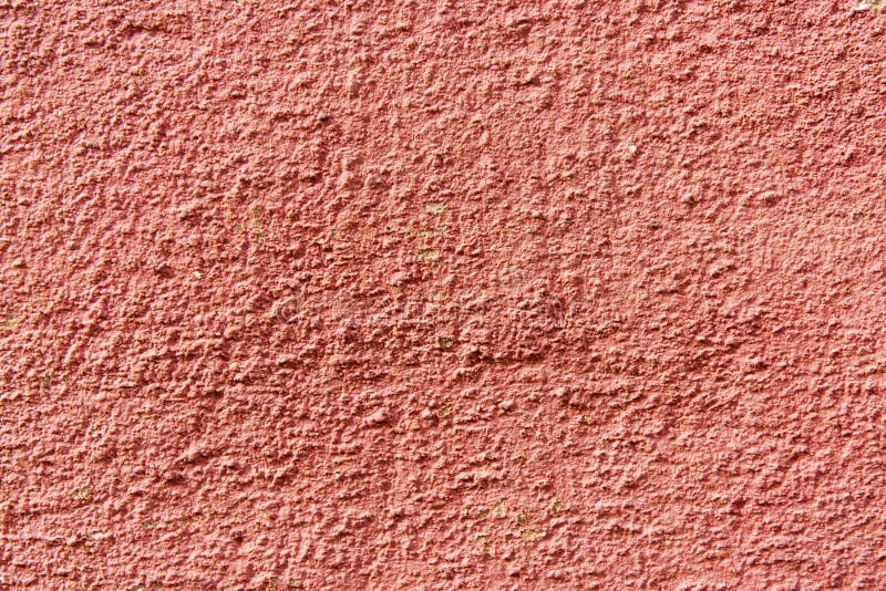 Rough Red Decorative Facade Plasters Texture. Stock Image - Image of ...