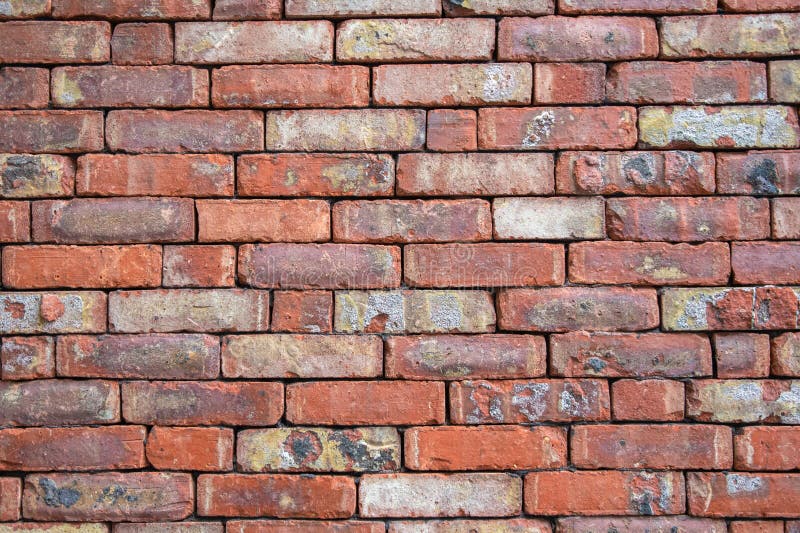 Rough Red Stone Brick Wall Texture Background, Abstract Background ...