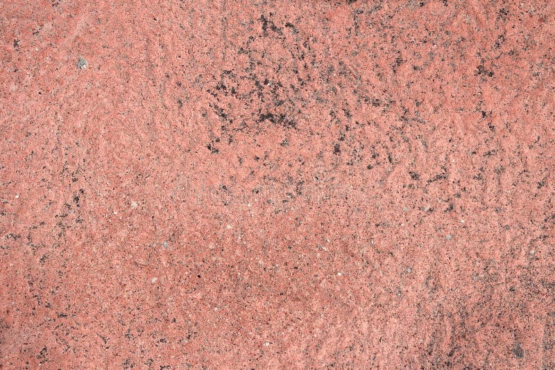 Rough Reddish Stone and Sand Texture Background with Black Spots of Ash ...