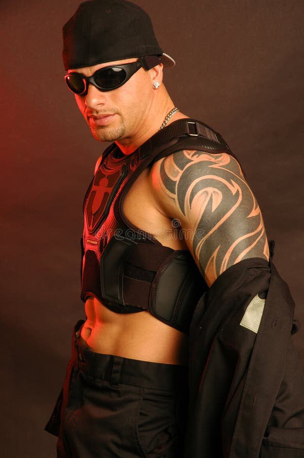 Rough rider stock image. Image of vest, dude, protection - 765111