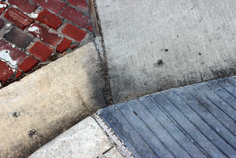 A Rough Road Made of Stones on the Border with Asphalt. Stock Image ...