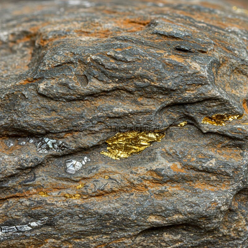 Rough Rock Formation with a Textured Surface, Showcasing Visible ...