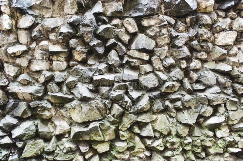 Rough rocks wall stock photo. Image of frontier, natural - 58524792