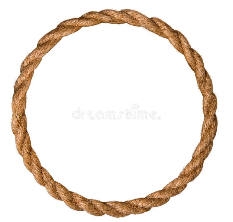Endless Rope Loop stock photo. Image of endless, round - 12519232