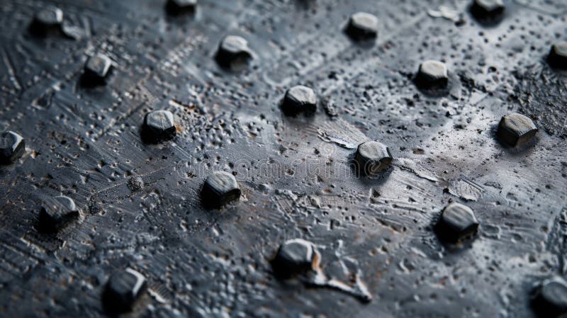 The Rough and Rugged Texture of the Steel Creating a Sense of Strength ...