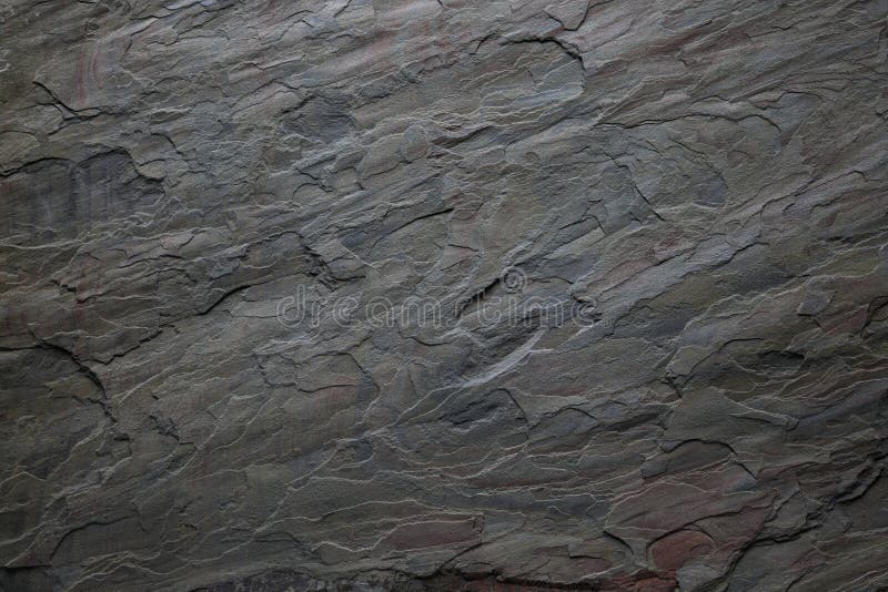 The Rough Rustic Surface Texture of Slate. Stock Photo - Image of ...