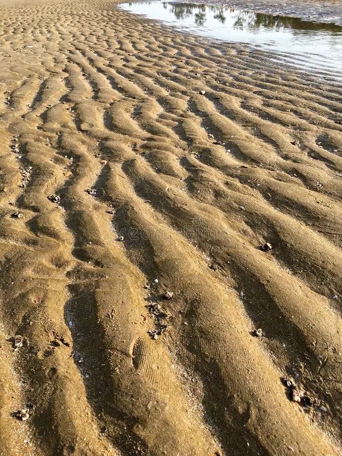 Rough sand stock photo. Image of sand, tides, rough, lines - 73619872