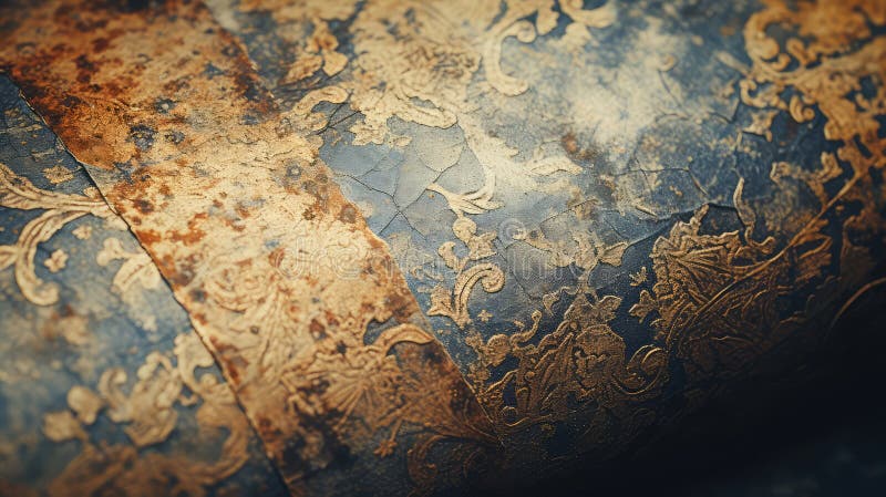 Rough scroll texture stock illustration. Illustration of craft - 361473565