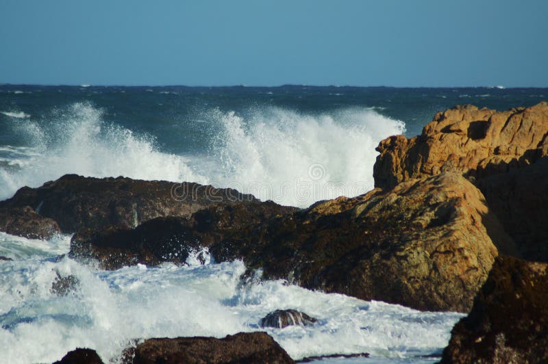 Rough sea stock image. Image of ocean, swim, beach, rough - 238015