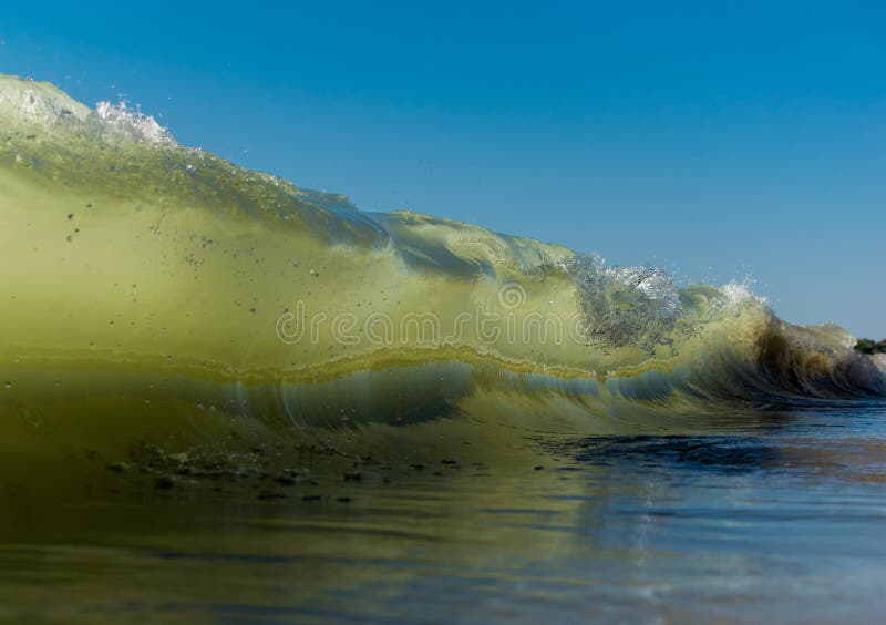 The rough sea. Big waves stock photo. Image of scenery - 192700992