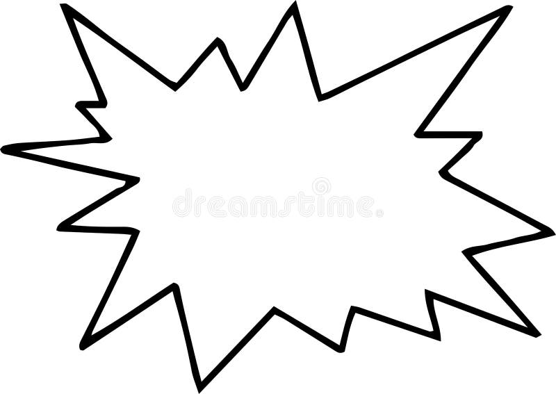 Exploding frame stock vector. Illustration of pattern - 7207207