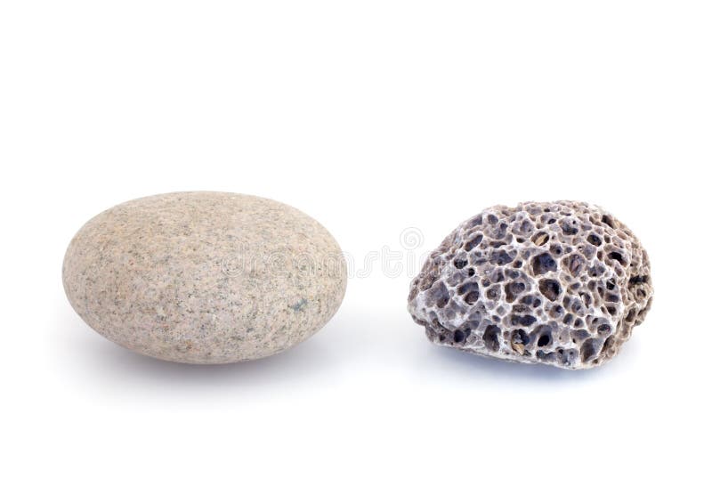 Rough and Smooth stock photo. Image of pitted, pebble - 15476598
