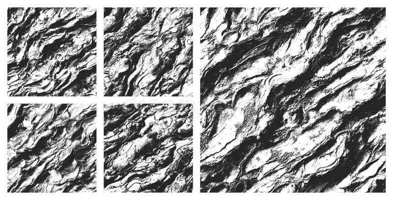 Rough Solid Stone Material Dynamic Seamless Texture Abstractions Vector ...