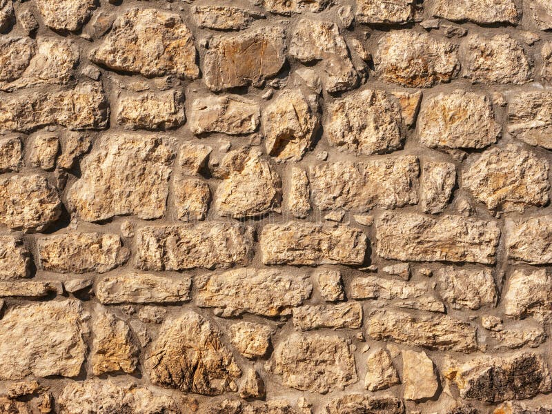 Rough Stone Blocks Wall Texture Stock Image - Image of wall, rock ...
