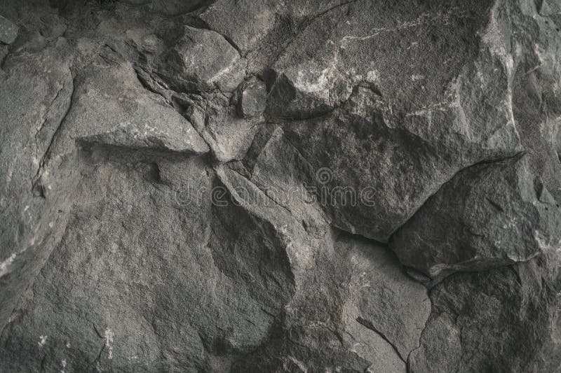 Rough Stone Dark Texture Background Stock Image - Image of background ...