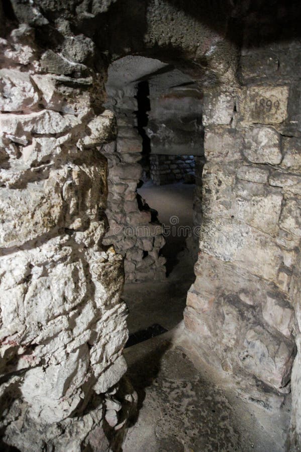 Rough Stone of the Dungeon. Editorial Stock Photo - Image of style ...