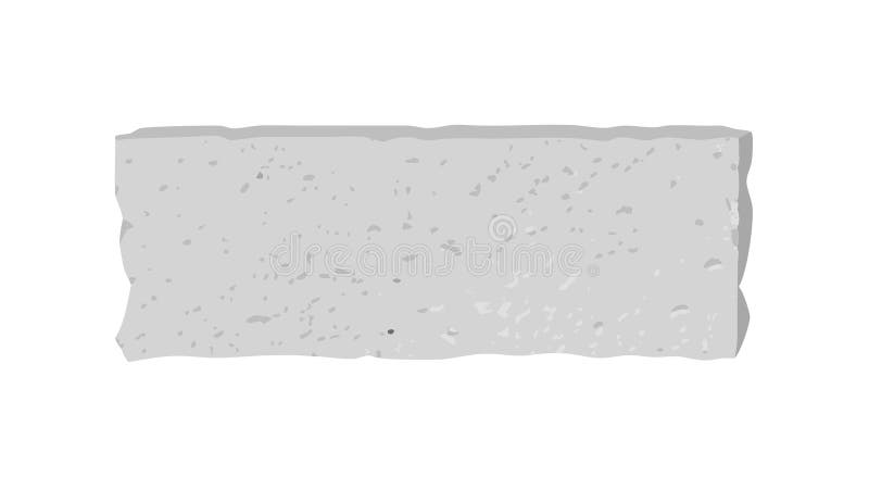 Rough Stone Slab Icon Vector for Textures Construction, Vector Design ...