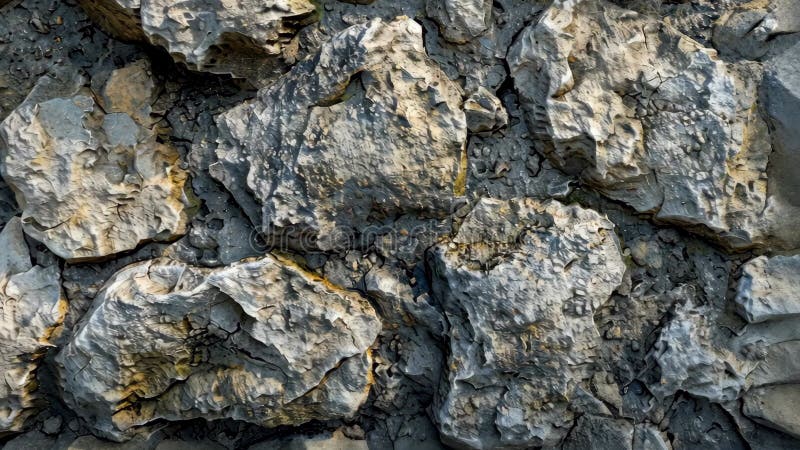 Rough Stone Surface Texture Captured in Natural Light for Artistic ...