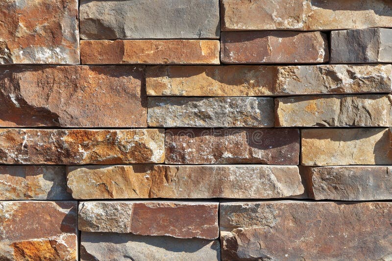 Rough Stone Texture, Wall Background, Masonry, Building Material Stock ...