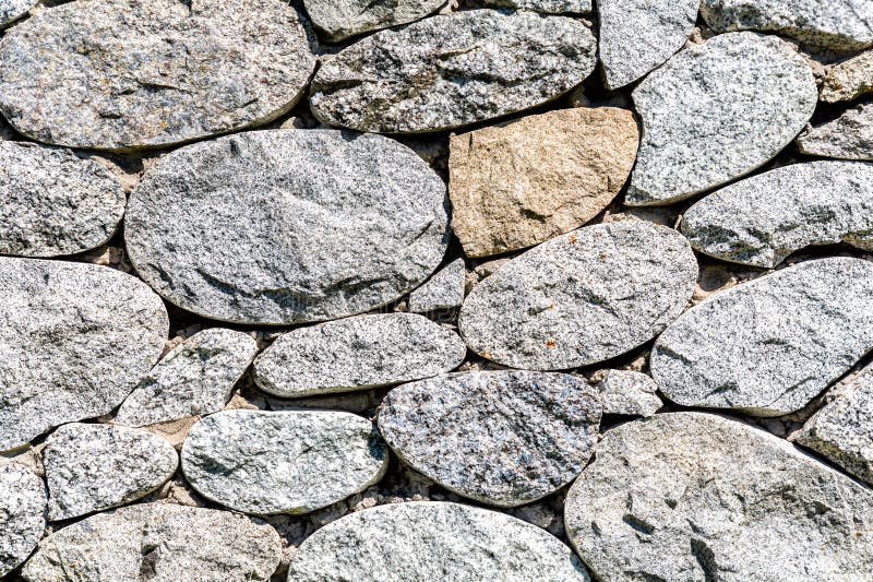 Rough Stone Wall As Creative Background Texture Stock Photo - Image of ...