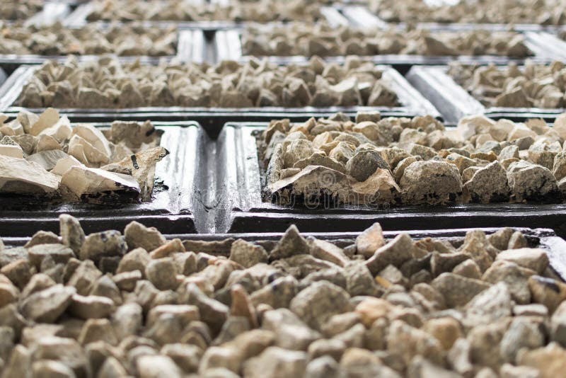 Rough Stone Wall Building Exterior Stock Photo - Image of architecture ...