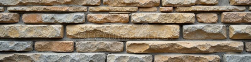 Rough Stone Wall, Horizontal Stripes, Seamless Texture, Rustic ...