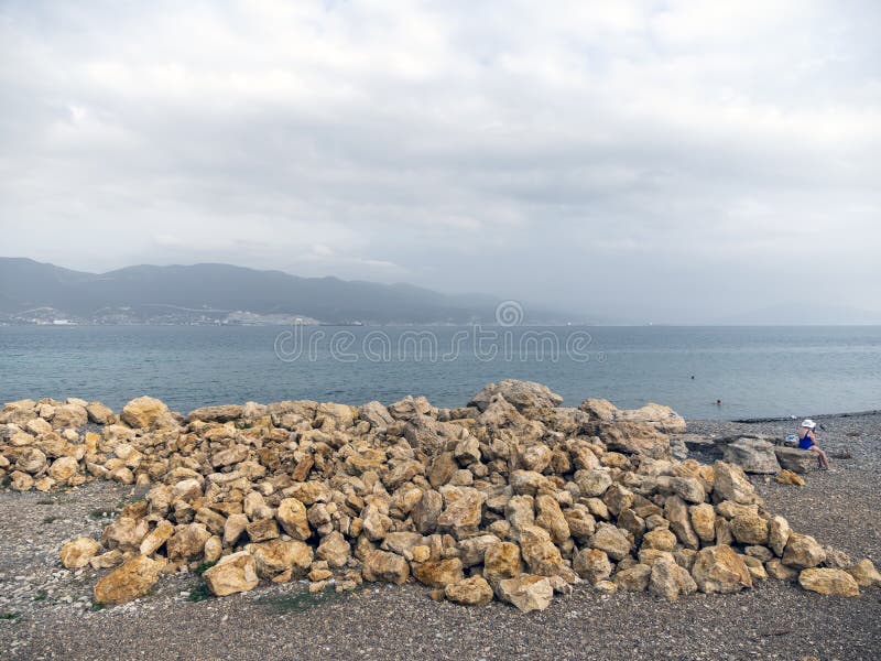 Rough Structure Mineral Rock Texture Stone Background Editorial Stock ...