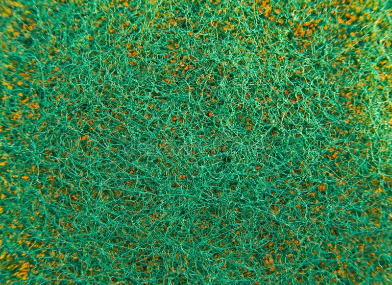The Rough Surface of a Pan Scrub. Stock Photo - Image of hygiene ...