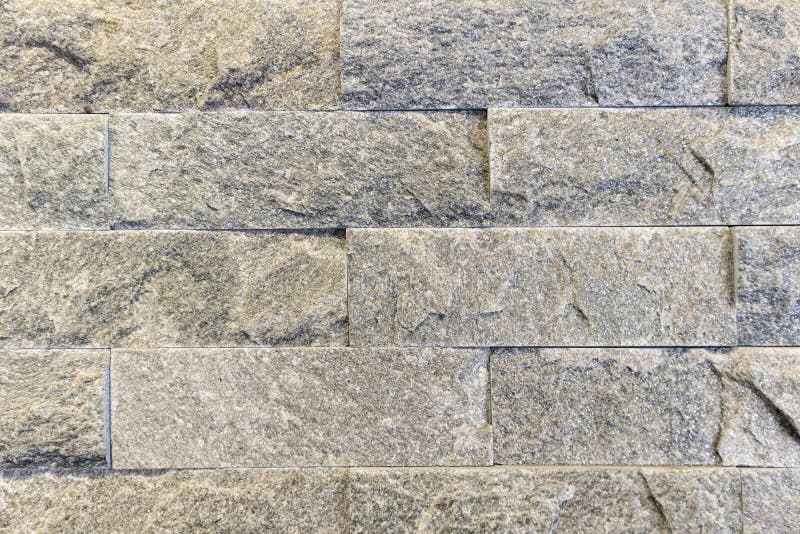 Rough Surface Stone Wall Cladding Stone Material in Interior Stock ...