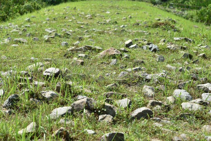 Rough Terrain Trail for Walking and Trekking Stock Photo - Image of ...