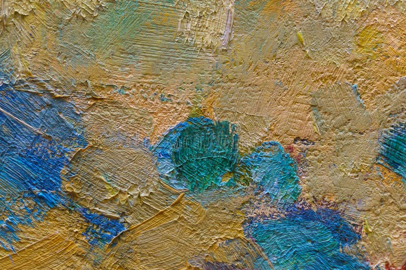 Rough Textural Strokes of Paint from a Brush. Color Search Stock Photo ...