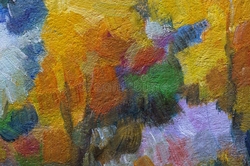 Rough Textural Strokes of Paint from a Brush. Color Search Stock Photo ...