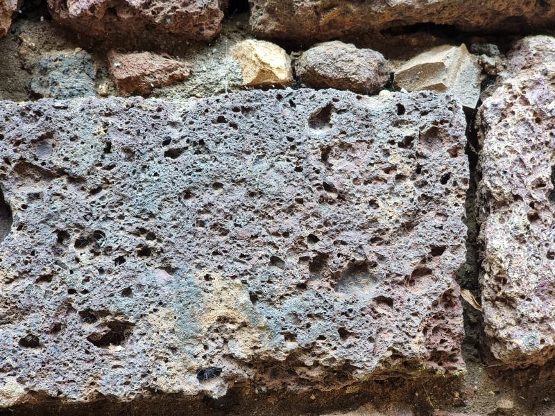 A Rough Texture Background of the Rock in the Fort Stock Photo - Image ...