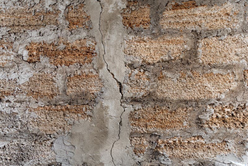 Rough Texture of a Brick Wall Made of Shells Stock Image - Image of ...