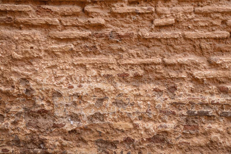 Rough Crumbling Texture of Mud Wall Stock Photo - Image of abstract ...