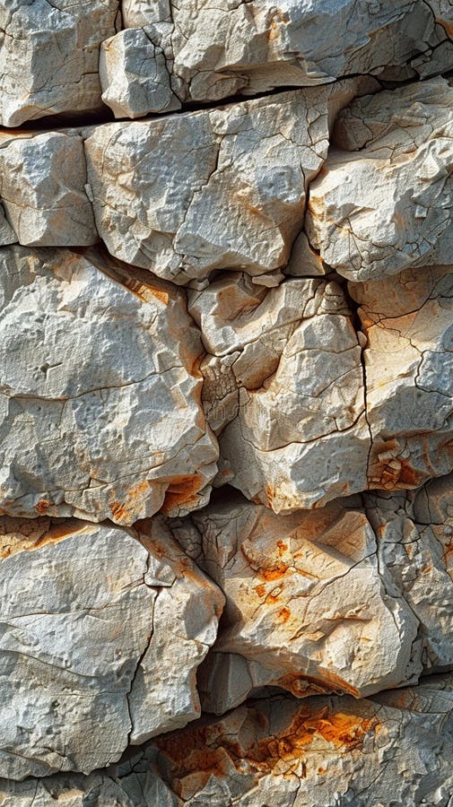 Rough Texture of a Limestone Cliff Stock Image - Image of background ...