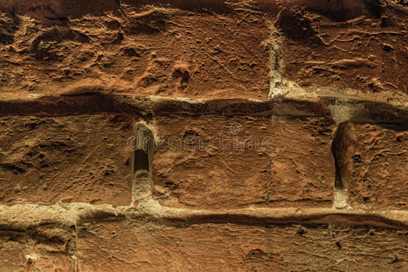 Rough Brick Wall Texture in Gothic Style Stock Photo - Image of ...