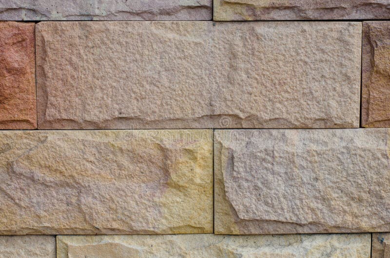 Rough Texture of Stone Brick Wall. Stock Photo - Image of brickwork ...