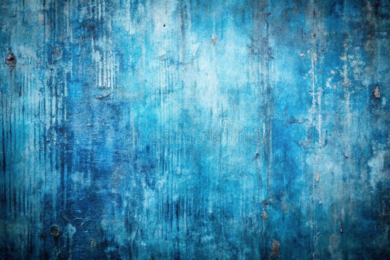 A Rough Textured Blue Grunge Background Stock Illustration ...