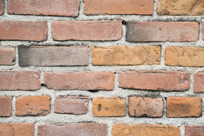 Rough Textured Bricks Close Detail Brick Wall Stock Photo - Image of ...