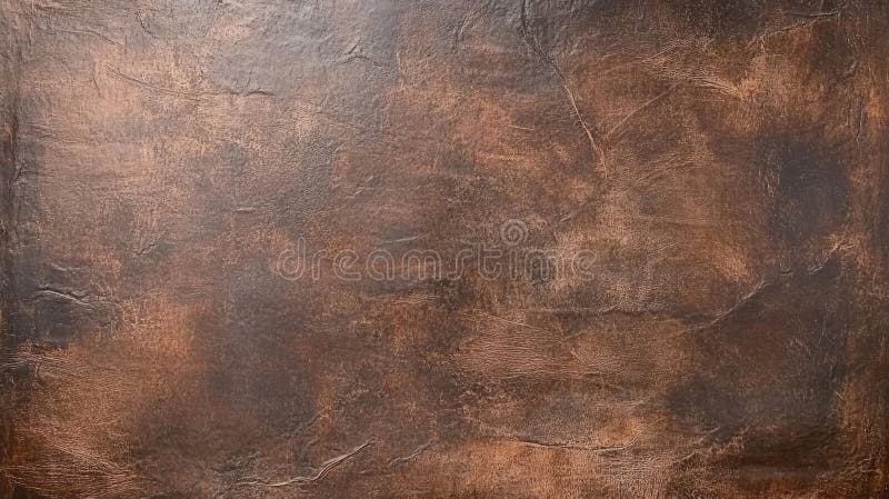 Rough and Textured Brown Leather Background for Design with Vintage ...