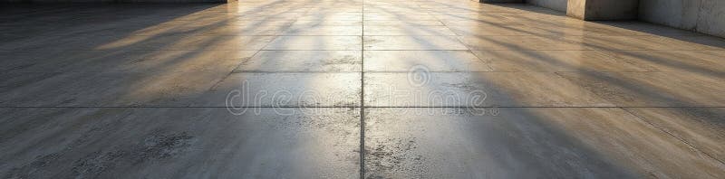 Rough, Textured Concrete Floor Surface Polished Areas Show , Flooring ...