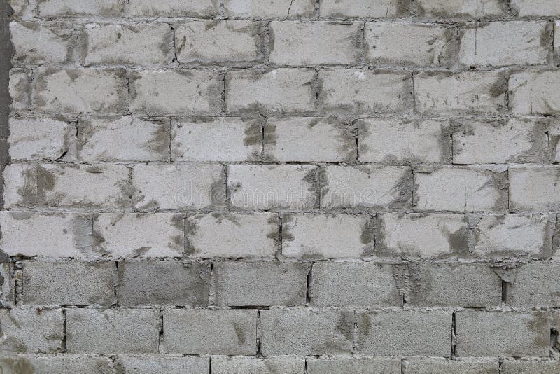 Rough Textured Grunge Wall Made of Large Blocks Stock Image - Image of ...